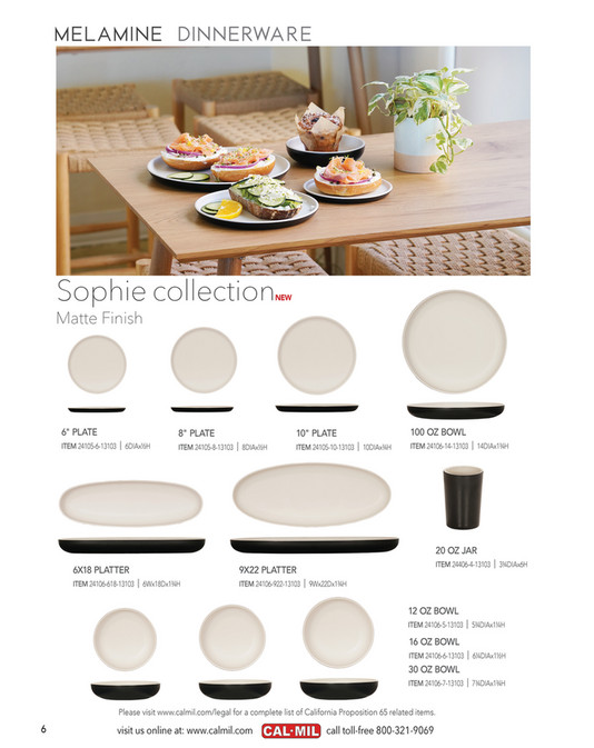 Cal-Mil - Cal-Mil Melamine 2024 - Page 6-7